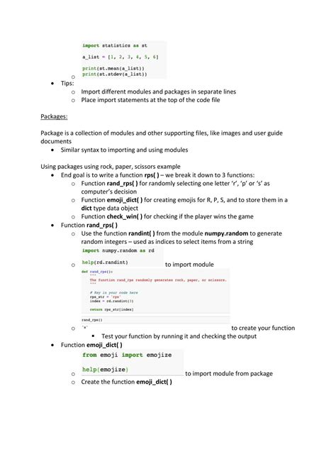 Python Complete Notes Dao2702 Programming For Business Analytics