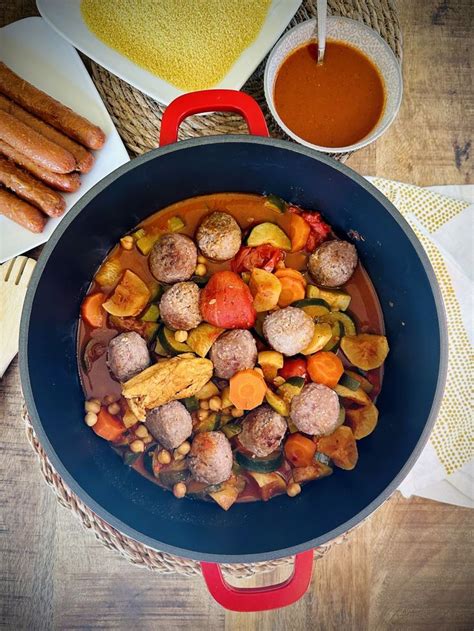 Couscous Aux Boulettes Au Cookeo Recette Couscous Cookeo Couscous