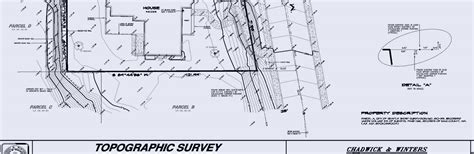 Topographical Surveys Chadwick And Winters Land Surveying Boundary