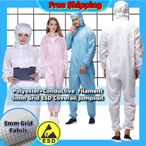 Cue1004l Direct Factory 5mm Grid Esd Anti Static Cleanroom Hooded