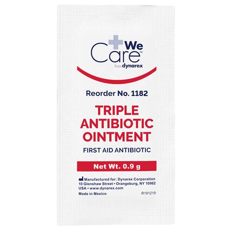 Antibiotic Ointment Description At Shannon Mcelroy Blog