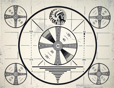 Retro Television Test Pattern