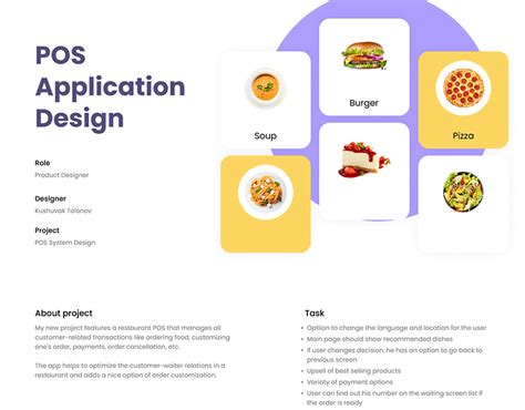 Pos Application Design On Behance