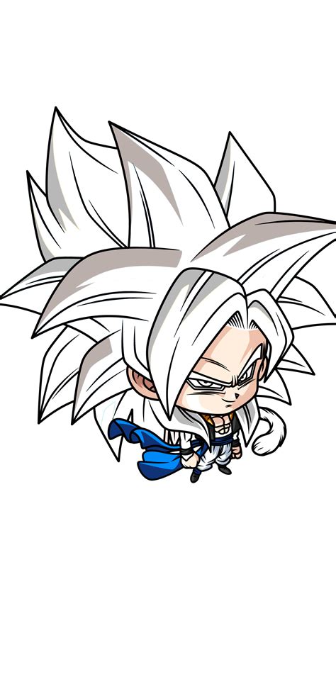 Chibi Gogeta Ssj4 Ultra Instinto By Xchs On Deviantart