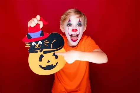 Premium Photo Portrait Of Girl With Red Face