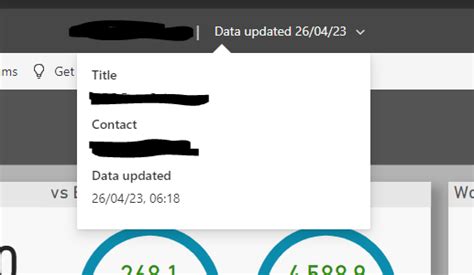 Last Refreshed Date Based On Refresh Schedule In P Microsoft