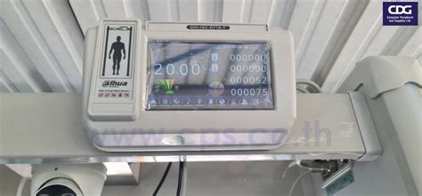 Dhi Isc D718 T เครื่องตรวจวัดอุณหภูมิและตรวจจับโลหะแบบเดินผ่าน 2in1