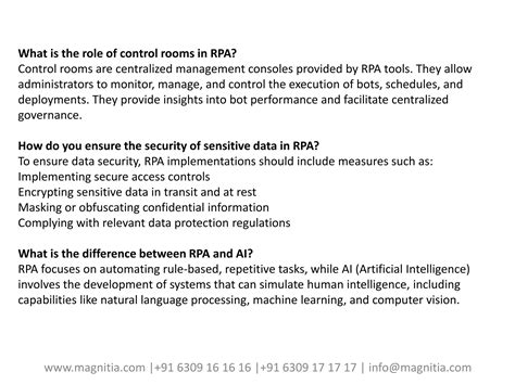 Top 20 Rpa Interview Questions And Answers In 2023pptx