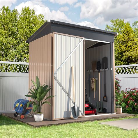 Yodolla Outdoor Metal Storage Shed 5 X 3 Ft Nepal Ubuy