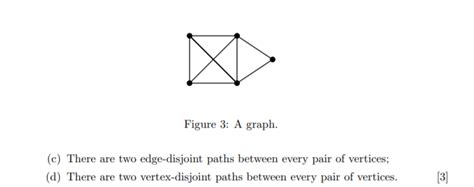 6 G Is A Graph On N Vertices And 2n 2 Edges The
