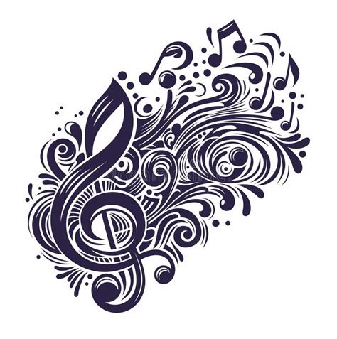 Notes Music Logo Stock Illustrations 6346 Notes Music Logo Stock Illustrations Vectors