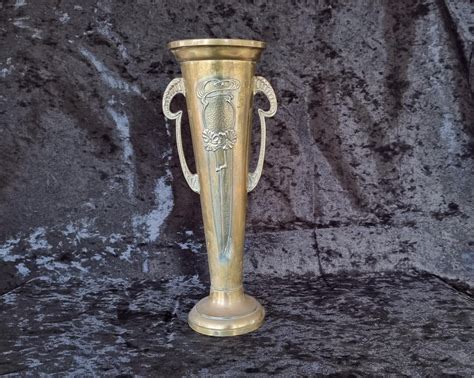 Antique Beldray England Art Nouveau Early 20th Century Tall Tapered