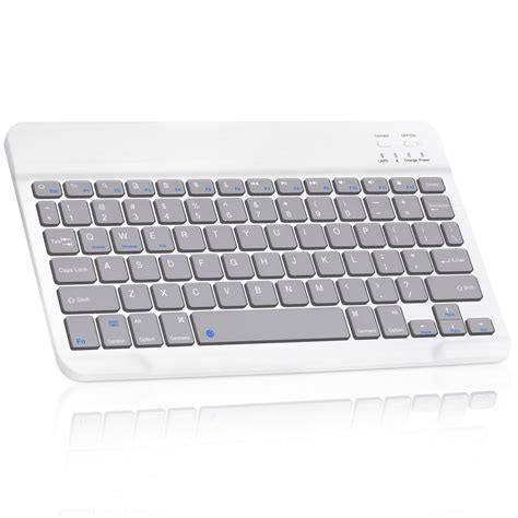 Ultra Slim Bluetooth Rechargeable Keyboard For Xiaomi Redmi T And All Bluetooth Enabled Ipads