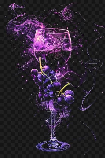 Premium Psd Psd Of Radiant Purple Cosmopolitan With Swirling Layers
