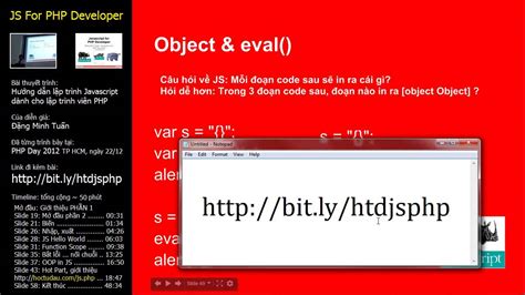 H C L P Tr Nh Php H C L P Tr Nh Javascript C C H M Js M T S Ch Php Youtube