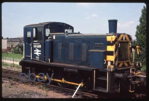 Original 35mm Slide Class 03 03399 At Ipswich Station Pilot On 29
