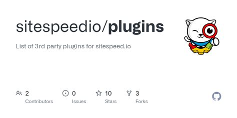 GitHub Sitespeedio Plugins List Of Rd Party Plugins For Sitespeed Io