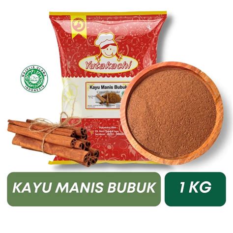 Jual MURNI Kayu Manis Bubuk 1kg Yutakachi Bubuk Kayu Manis Cinnamon