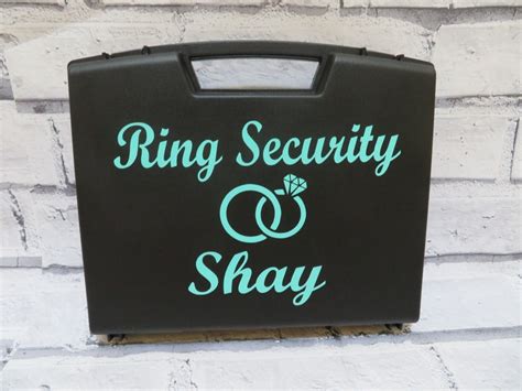 Ring Security Box Comes With RING HOLDER Inside Wedding Box Etsy