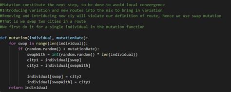 Using A Genetic Algorithm For Traveling Salesman Problem In Python