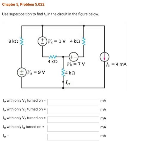 solved chapter 5 problem 5 006 circuit solution find 1