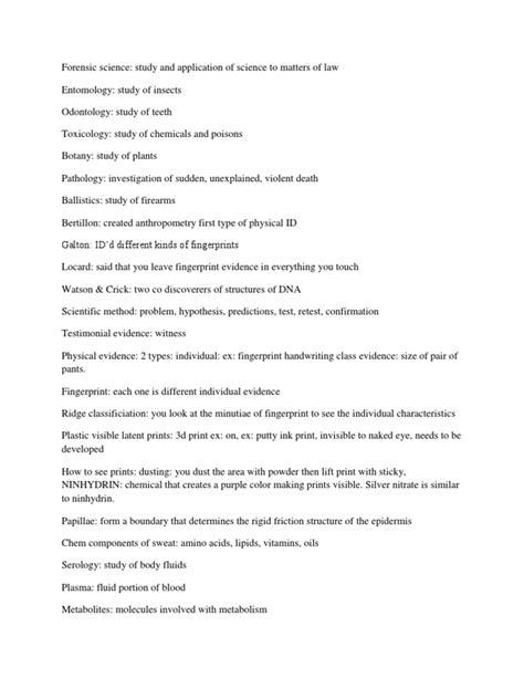 PDF Forensic Science Final Guide DOKUMEN TIPS