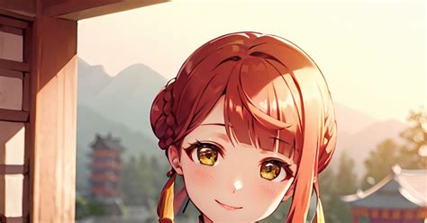 上原歩夢 歩夢ちゃん チャイナドレス2 Tetoraのイラスト Pixiv