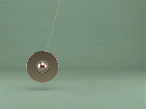 Minimalistic Pendulum 3d Animation