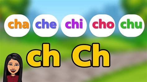 🌟 Sílabas Cha Che Chi Cho Chu | Letra imprenta - YouTube