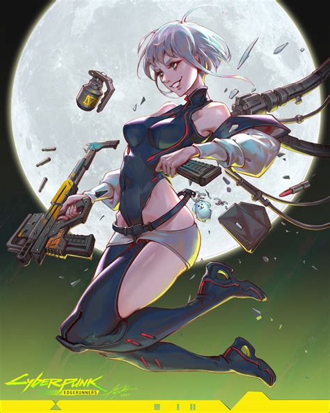 I Ii Lucy Edgerunners Cyberpunk Edgerunners Wenmo Zhang