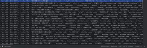 【python采集股票吧帖子、评论数据 使用stockstil库】如何采集同花顺评论数据 Csdn博客 【python采集股票吧帖子、评论数据 使用stockstil库】如何采集同花顺评论数据 Csdn博客
