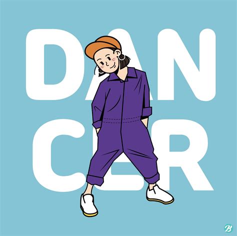 여성 댄서 캐릭터 일러스트 Ai 다운로드 어반브러시 프로