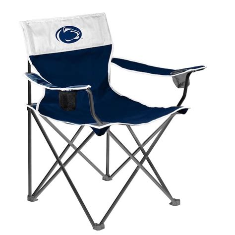 Logo Brands Penn State Nittany Lions Polyester Blue Folding Tailgate