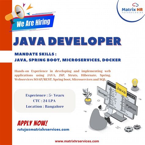 Matrix Hr Technologies On Linkedin Java Springboot Microservices