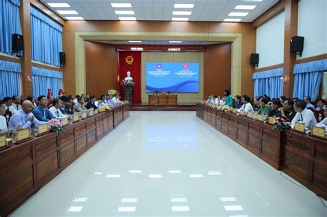 កិច្ចប្រជុំបូកសរុបការងារសហប្រតិបត្តិការប្រចាំឆ្នាំ ២០២៣ និងលើកទិសដៅការងារបន្ត ៦ ខែដើមឆ្នាំ ២០២៤