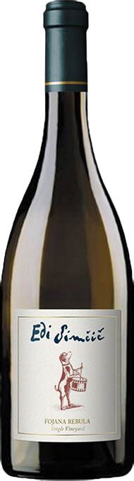 Rebula Fojana Edi Simčič Vinoteka Sodček