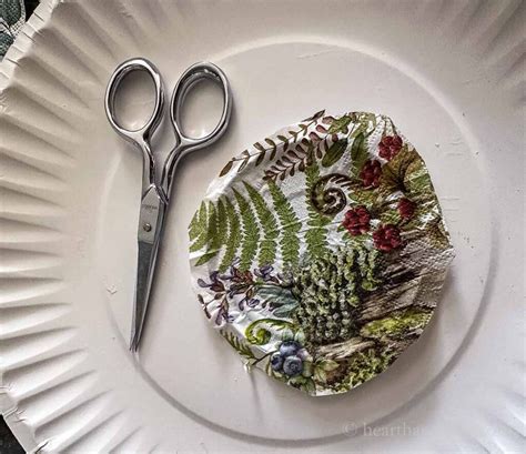Decoupaged Tin Can Storage Tutorial