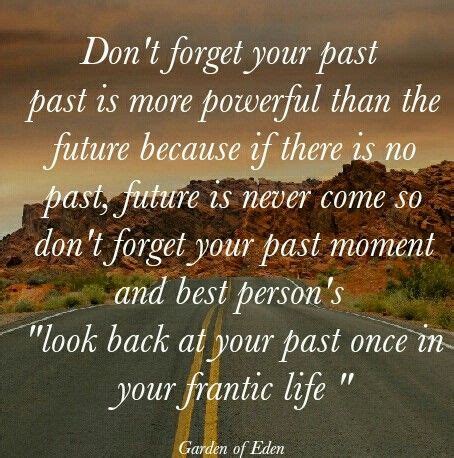 Remember Past Quotes