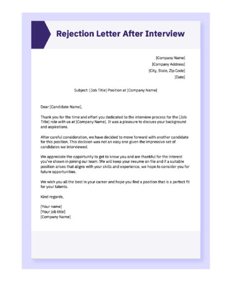 How To Write A Professional Rejection Letter Free Samples Aihr