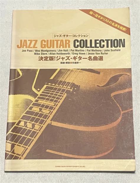 Jazz Guitar Score Tab Japan Johon Scofield Mike Stern Jim Hall Pat