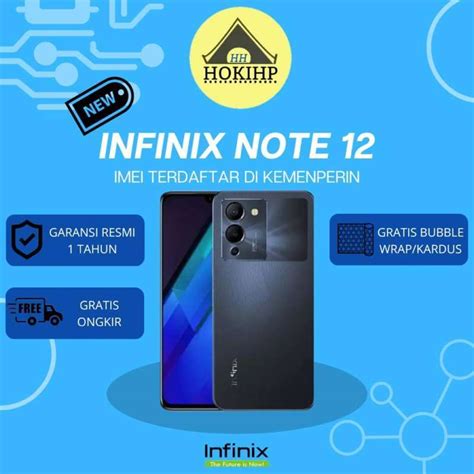 Jual Infinix Note Gb Garani Resmi Black Di Seller Hokihp Hokihp Kota Jakarta