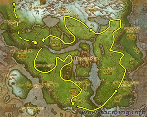 Liferoot Wow Farming Zone Plans