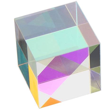 Color Cube Prism Cube Copkim 3 Pcs Glass Cube Glass Prisms For Science