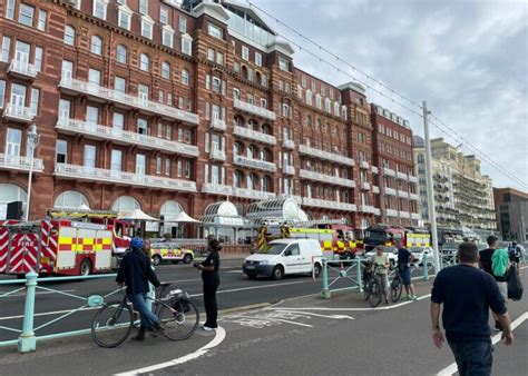 Firefighters Called Out To Landmark Brighton Seafront Hotel Brighton