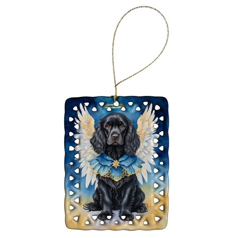 Edge Collections 280 X 015 Multicolor Cocker Spaniel My Angel Porcelain 1 Piece