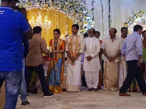 Rajinikanths Daughter Marriage Best Pictures From Soundarya With