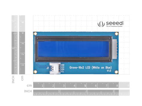 Grove 16x2 Lcd White On Blue Kiwi Electronics