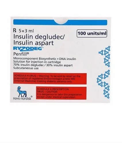 3ml Ryzodeg Penfill 100 Uml At ₹ 1300piece In Indore Id 2855639862648