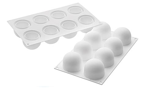 Moule Silicone 12 Darioles Cylindres Colichef