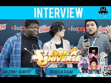 Steven Universe Interview W Rebecca Sugar And Ian Jones Quartey Youtube